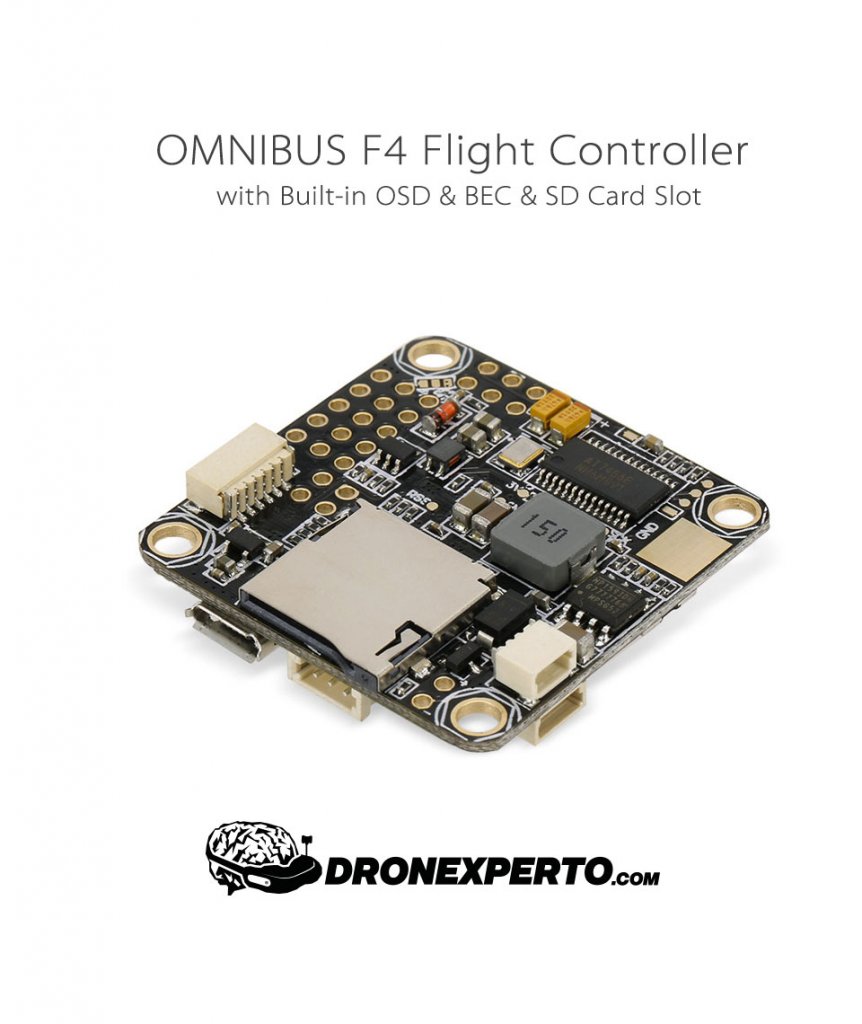 Controladora de vuelo Omnibus F4 Pro V2 Betaflight OSD Built-in 5V BEC ...